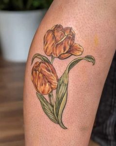 100 Amazing Tulip Tattoo Designs with Meanings, and Ideas - Body Art Guru