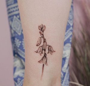 60+ Amazing Bluebell Tattoos Designs with Meanings, and Ideas - Body ...