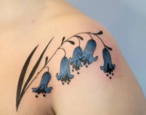 60+ Amazing Bluebell Tattoos Designs with Meanings, and Ideas - Body ...