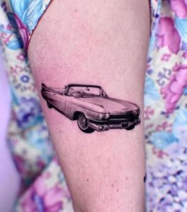 35+ Amazing Cadillac Tattoos Designs with Meanings and Ideas - Body Art ...