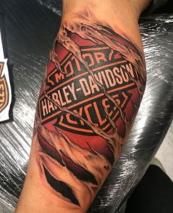 30+ Amazing Harley Davidson Tattoos Designs with Meanings and Ideas ...