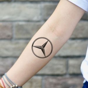 15 Amazing Mercedes Tattoos Designs with Meanings and Ideas - Body Art Guru