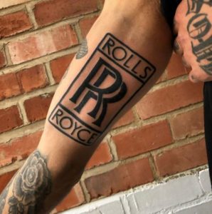10 Amazing Rolls Royce Tattoos Designs with Meanings and Ideas - Body Art Guru