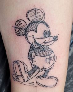 60+Mickey Mouse Tattoo Designs with Meanings, Ideas, and Celebrities ...