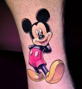 60+Mickey Mouse Tattoo Designs with Meanings, Ideas, and Celebrities ...