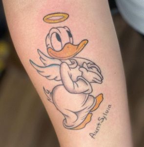 25+ Donald Duck Tattoo Designs with Meanings and Ideas - Body Art Guru