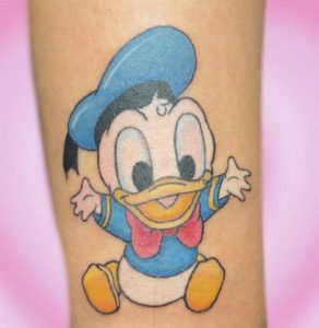 25+ Donald Duck Tattoo Designs with Meanings and Ideas - Body Art Guru