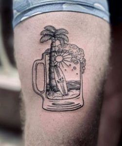 70+ Amazing Beer Tattoos Designs with Meanings and Ideas - Body Art Guru