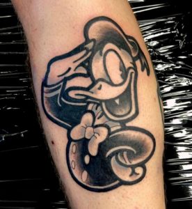 25+ Donald Duck Tattoo Designs with Meanings and Ideas - Body Art Guru