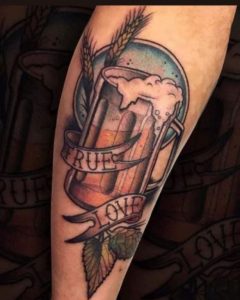 70+ Amazing Beer Tattoos Designs with Meanings and Ideas - Body Art Guru