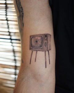 65+ Amazing Television Tattoos Designs with Meanings, Ideas, and ...