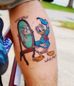 25+ Donald Duck Tattoo Designs with Meanings and Ideas - Body Art Guru