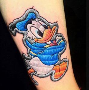25+ Donald Duck Tattoo Designs with Meanings and Ideas - Body Art Guru