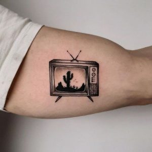 65+ Amazing Television Tattoos Designs with Meanings, Ideas, and ...