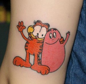 30+ Amazing Garfield Tattoo Designs with Meanings and Ideas - Body Art Guru