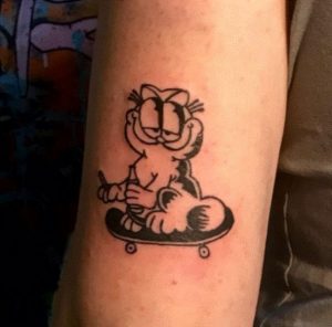 30+ Amazing Garfield Tattoo Designs with Meanings and Ideas - Body Art Guru