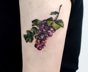 45+ Amazing Grapes Tattoos Designs with Meanings, Ideas, and ...