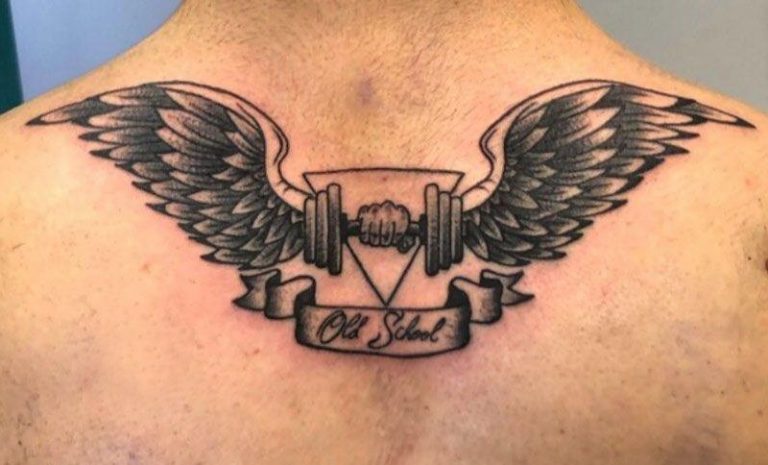 20+ Amazing Dumbbell Tattoos Designs with Meanings, and Ideas - Body ...