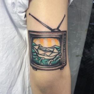 65+ Amazing Television Tattoos Designs with Meanings, Ideas, and ...