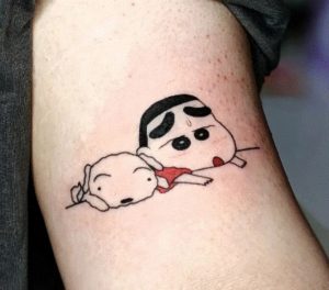 30+Amazing Shinchan Tattoo Designs with Meanings and Ideas - Body Art Guru