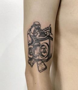 25+ Amazing Speakers Tattoos Designs with Meanings and Ideas - Body Art Guru