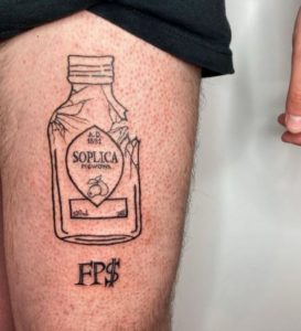 10+ Amazing Vodka Tattoos Designs with Meanings and Ideas - Body Art Guru