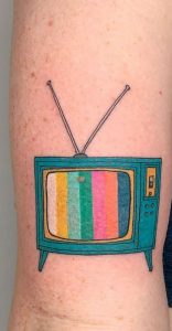 65+ Amazing Television Tattoos Designs with Meanings, Ideas, and ...