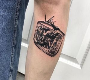 65+ Amazing Television Tattoos Designs with Meanings, Ideas, and ...