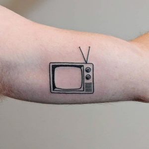 65+ Amazing Television Tattoos Designs with Meanings, Ideas, and ...