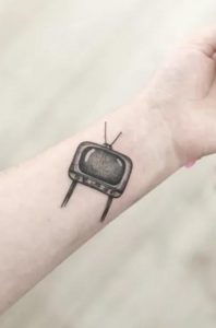 65+ Amazing Television Tattoos Designs with Meanings, Ideas, and ...
