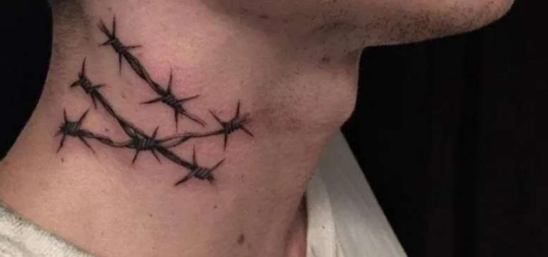 86 Creative Barbed Wire Tattoo Designs with Ideas and Meanings - Body ...