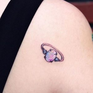 50+ Amazing Ring Tattoos Designs with Meanings, Ideas, and Celebrities ...