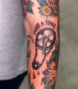 95+ Amazing Bicycle Tattoos Designs with Meanings and Ideas - Body Art Guru