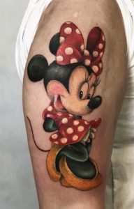 30+ Minnie Mouse Tattoo Designs with Meanings and Ideas - Body Art Guru