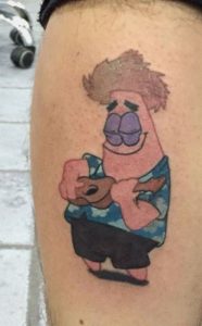 30+ Amazing Patrick Star Tattoo Designs with Meanings and Ideas - Body ...
