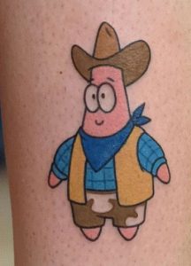 30+ Amazing Patrick Star Tattoo Designs with Meanings and Ideas - Body Art Guru