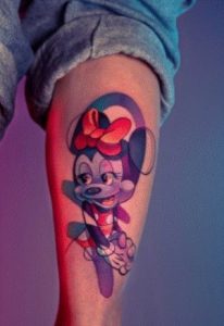30+ Minnie Mouse Tattoo Designs with Meanings and Ideas - Body Art Guru