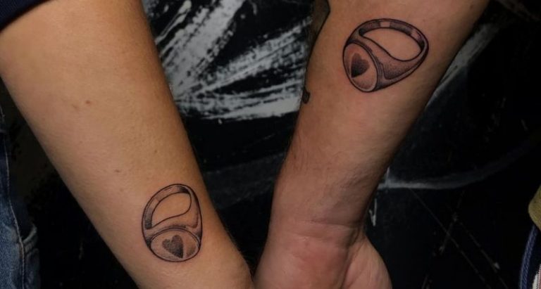 50+ Amazing Ring Tattoos Designs with Meanings, Ideas, and Celebrities ...