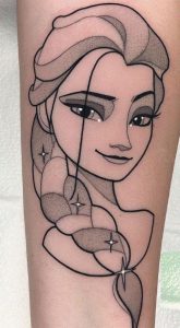 30+ Amazing Elsa Tattoo Designs with Meanings and Ideas - Body Art Guru