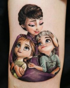 30+ Amazing Elsa Tattoo Designs with Meanings and Ideas - Body Art Guru
