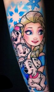 30+ Amazing Elsa Tattoo Designs with Meanings and Ideas - Body Art Guru