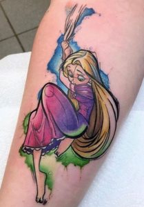 30+ Amazing Rapunzel Tattoo Designs with Meanings and Ideas - Body Art Guru