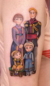 30+ Amazing Elsa Tattoo Designs with Meanings and Ideas - Body Art Guru