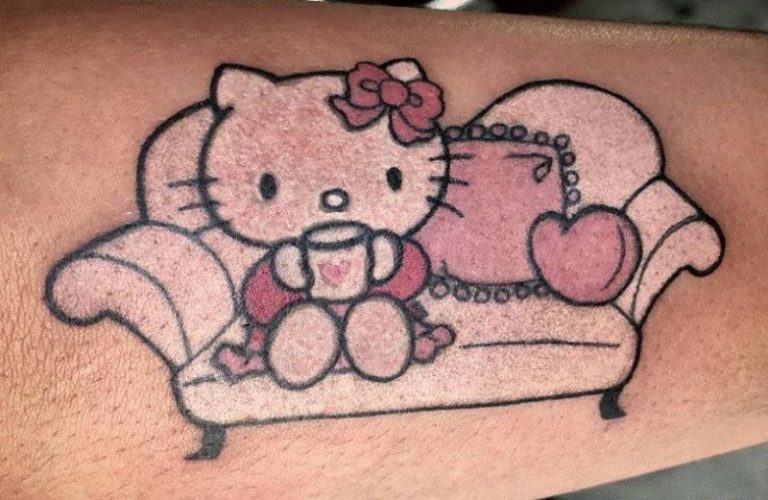 50+Amazing Hello Kitty Tattoo Designs with Meanings, Ideas, and ...