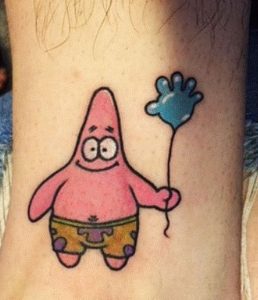 30+ Amazing Patrick Star Tattoo Designs with Meanings and Ideas - Body ...