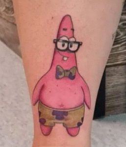 30+ Amazing Patrick Star Tattoo Designs with Meanings and Ideas - Body ...