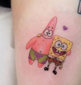 30+ Amazing Patrick Star Tattoo Designs with Meanings and Ideas - Body ...