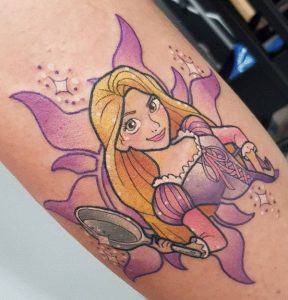 30+ Amazing Rapunzel Tattoo Designs with Meanings and Ideas - Body Art Guru