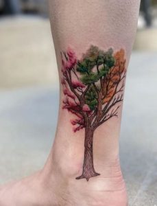 30 Amazing Tree Tattoos Designs with Meanings, Ideas, and Celebrities ...