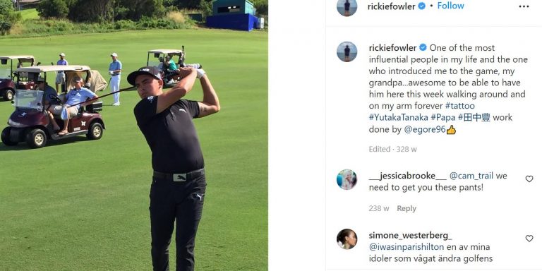 Rickie Fowler's 8 Tattoos & Their Meanings - Body Art Guru
